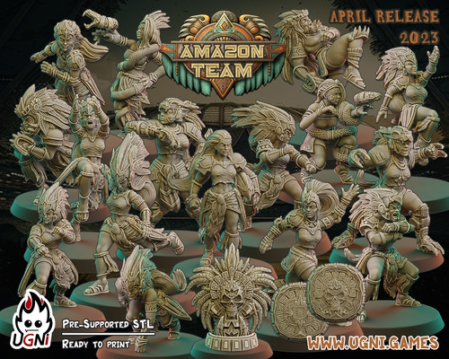 The Amazon Team | gamesminiatures