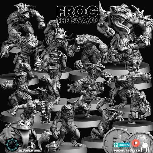 Frog the Swamp - Realm of Paths | gamesminiatures