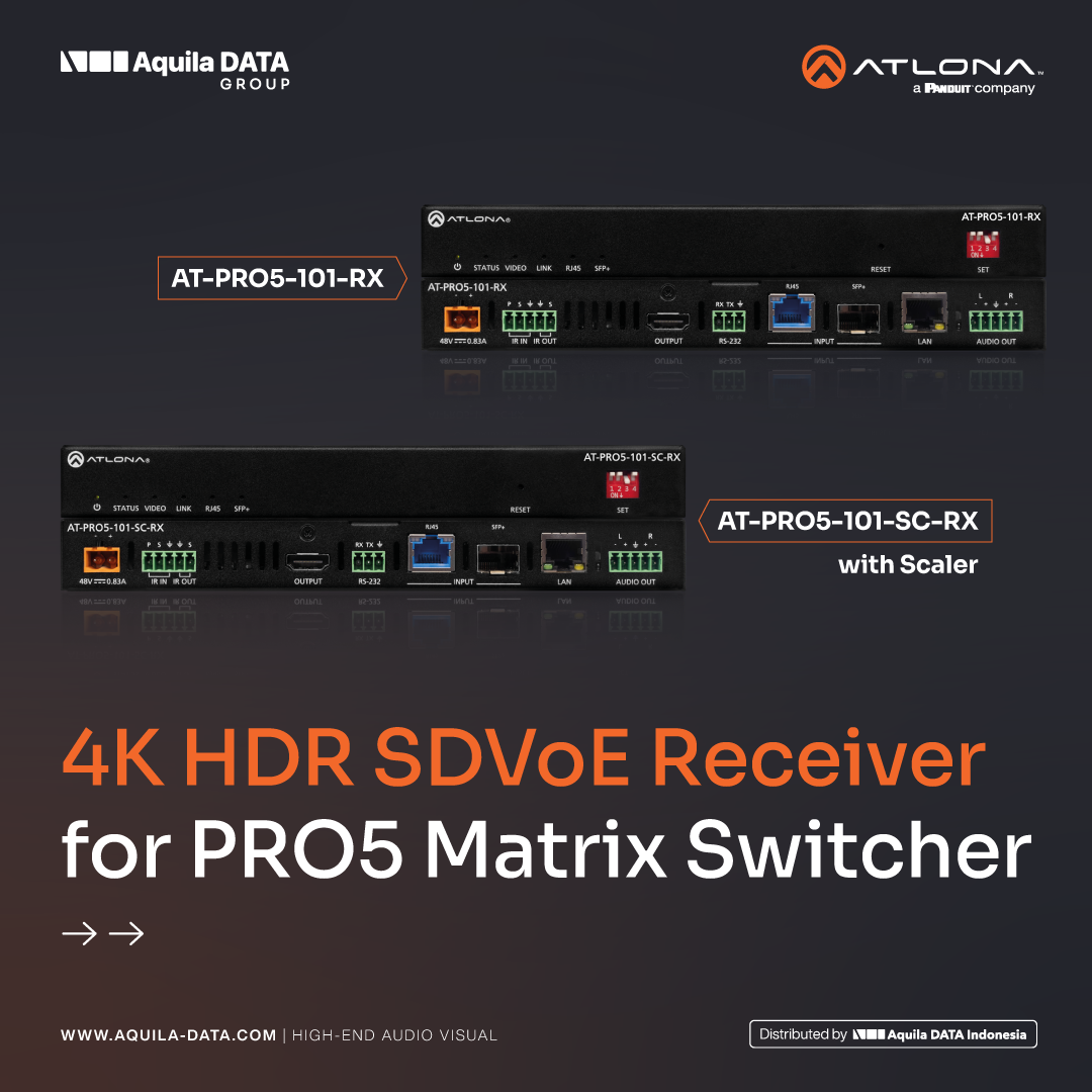 The next generation of 4K HDR signal extension | AT-PRO5-101-RX and AT ...