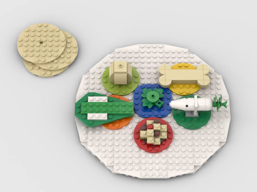 Custom LEGO Seder Plate Kit For Passover | KevinTheMasterBuildr