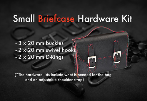 Dieselpunk.ro Mini Briefcase hardware kit | Leather Hardware