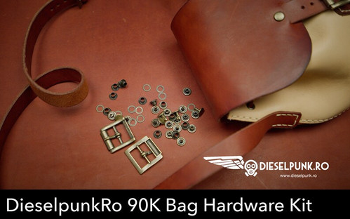 Dieselpunk.ro 90k bag hardware kit | Leather Hardware