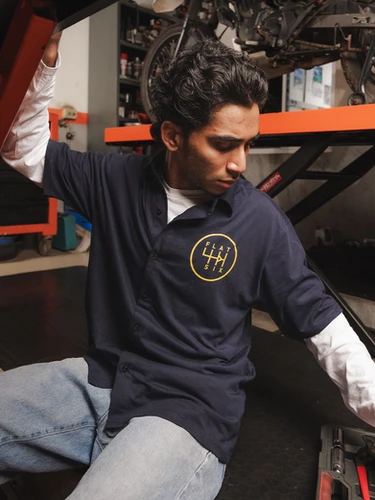 911 Boxer Navy Shirt | Mile99 Store