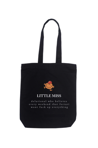 Little Miss Ferrari Tote Bag | Mile99 Store