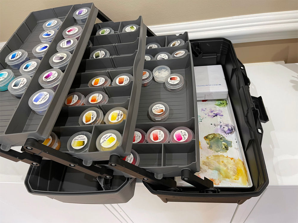 Art Talk: Palette Setup and Paint Storage