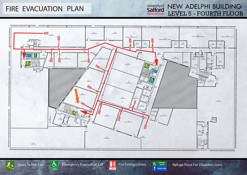 FIRE EXIT POSTER | portfolio
