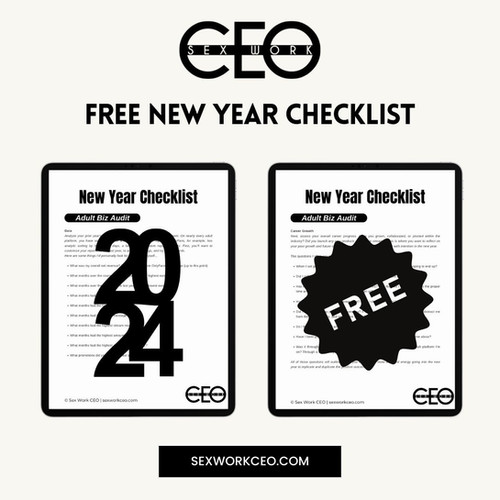 SWCEO New Year Checklist | SEX WORK CEO