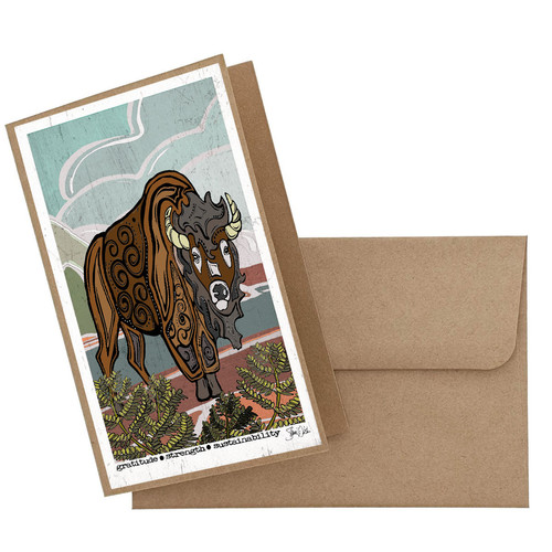Bison Card | shanniwelsh