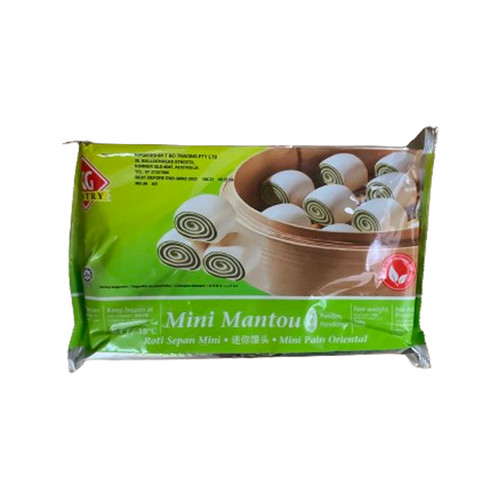KG Mini Mantou Pandan 20g (360118) | T D Trading Pty Ltd