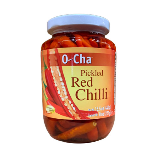 Ocha Pickled Red Chilli Whole 454g (842202) | T D Trading Pty Ltd