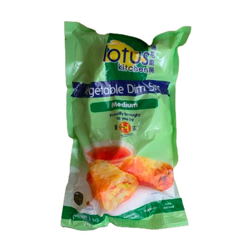 Lotus Kitchen Vegetable Dim Sim (25pc x 40g) (460200) | T D Trading Pty Ltd