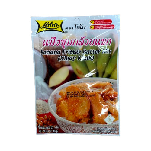 Lobo Banana Fritter Batter Mix 85g (416062) | T D Trading Pty Ltd