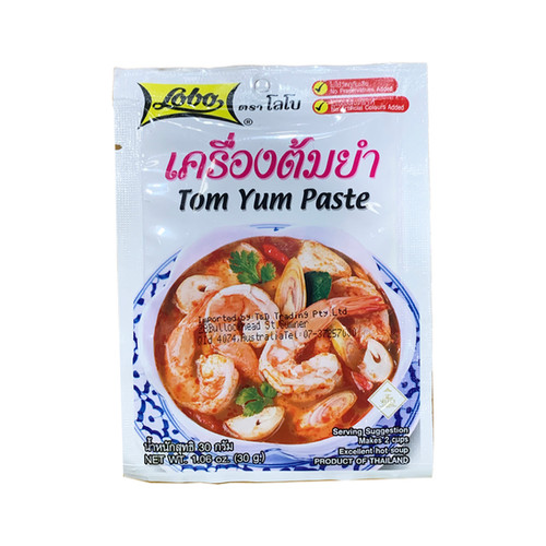 Lobo Tom Yum Paste Mix 30g (41614235) | T D Trading Pty Ltd
