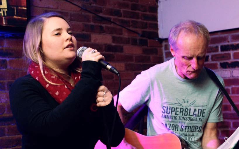 A fun acoustic duo from Shropshire - Hannah and Brian