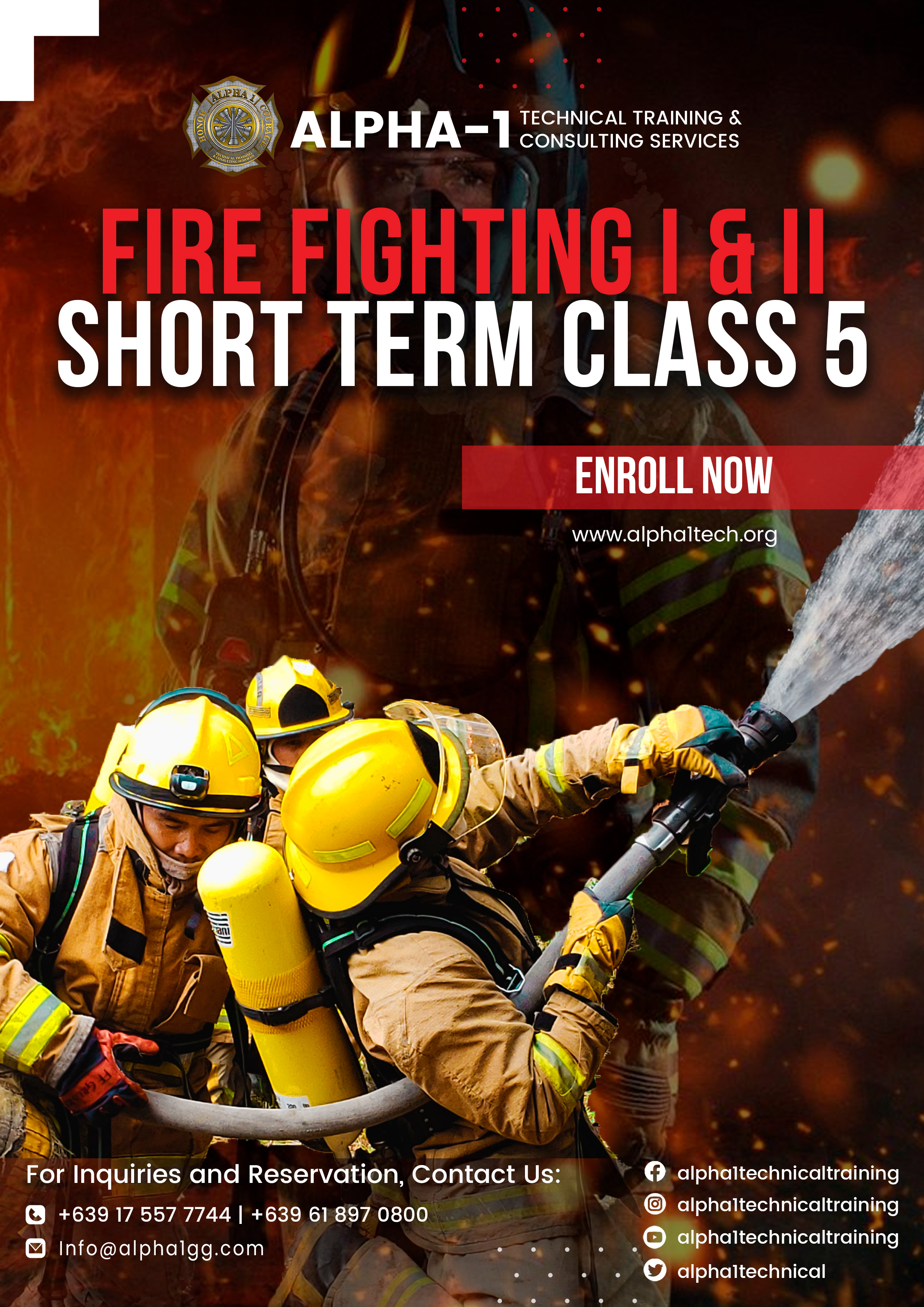 Firefighting I&II Short-Term (Class 5) | Alpha-1