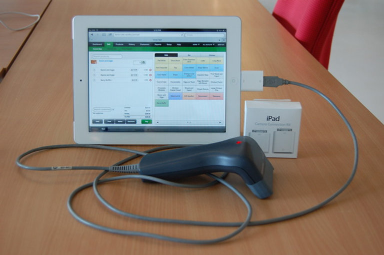 How to use a USB barcode scanner with your iPad and Vend POS