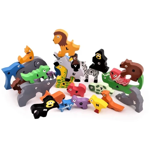 Animal Alphabets Puzzle (Medium) | Jerry Toys | Cute Little Smiles