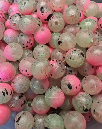 Troutermelon UV Glow Plastic Fishing Bead Steelhead & Salmon | Reel ...