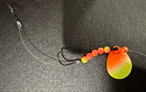 “Tequila Sunrise” Glow in the dark Crawler Harness With #4 blade ...