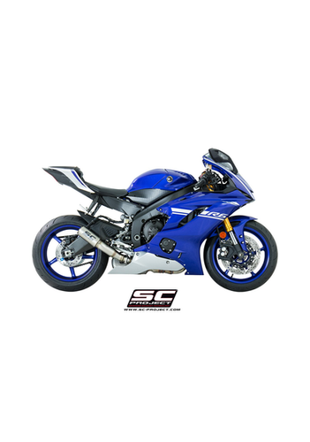 SC-Project CR-T Slip-On Exhaust Yamaha R6 2006-2023 | Bike Armory