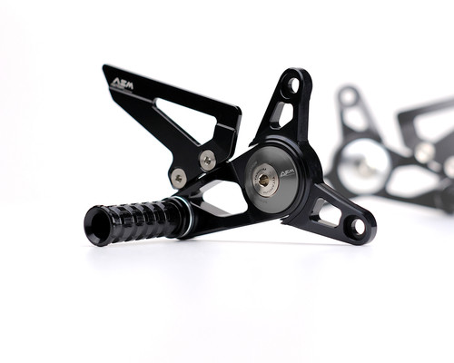 AEM Factory Adjustable Billet Eccentric Hub Rearsets MV Augusta F4 ...