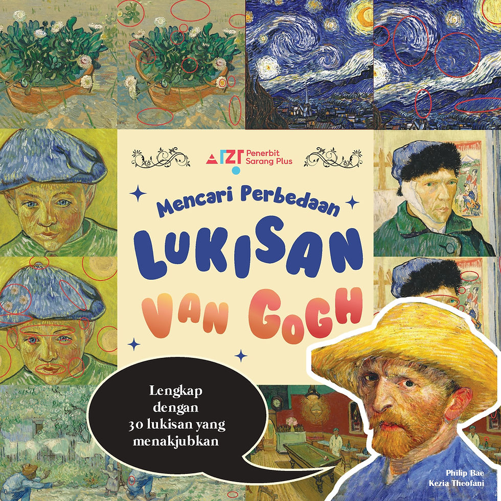 Mencari Perbedaan Lukisan Van Gogh | Sarangplus Publisher