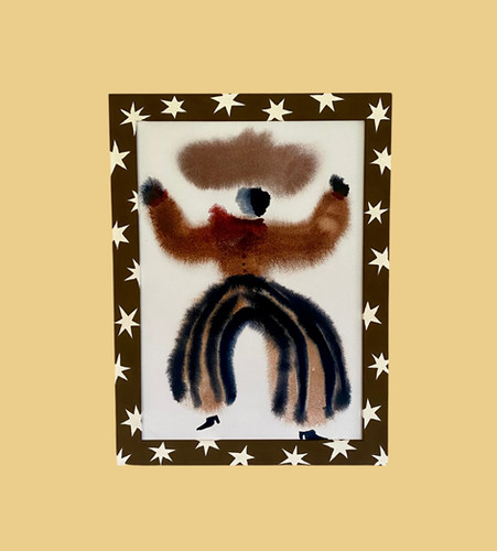 Picture Frame, Chocolate Brown Shooting Stars | Studio Simone