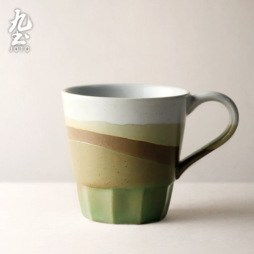 JOTO - Coffee Mug,Retro, 280ml, Creative, Handmade, Kiln Color Change ...