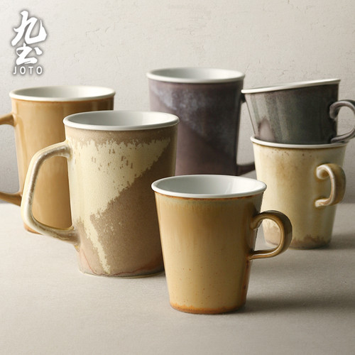 JOTO - 200/380ml Ceramic Underglaze Coffee Mug, Handmade, Home | Joto ...