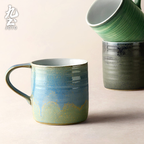 JOTO - Handmade Coffee Mug, 400ml, Kiln Color, Japanese, Personalized ...