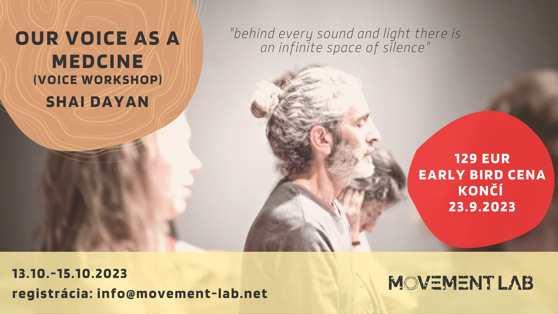 Shai Dayan: Our voice as a medcine / Hlas ako medicína (hlasový ...