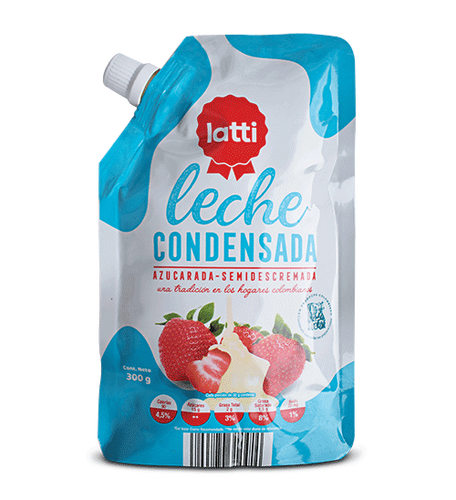 Leche Condensada En Doypack Latti 300 G | Corre.com