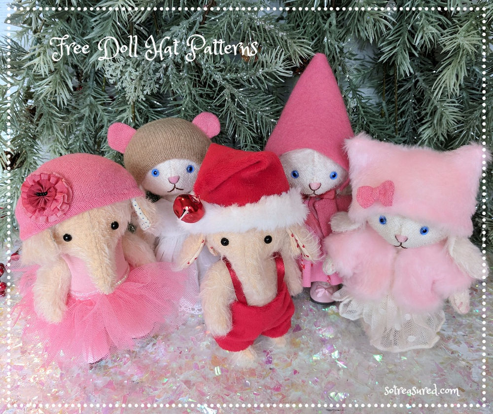 Free Doll Hat Patterns!