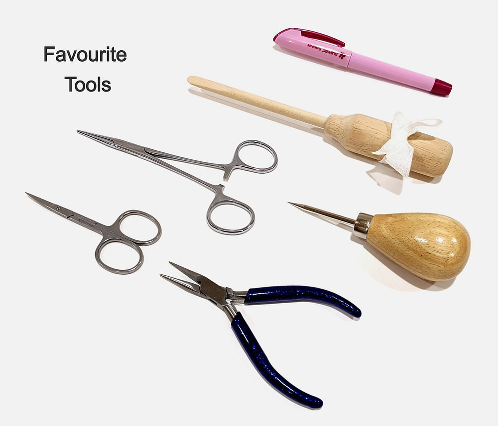 My Favourite Tools for Making Small Teddy Dolls
