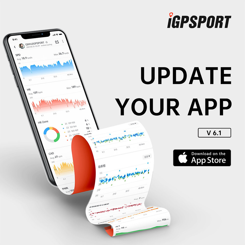 iOS - iGPSPORT APP has now been updated to version V6.1