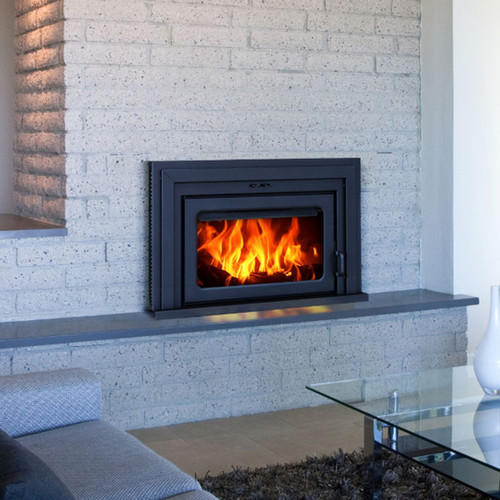 Supreme Fusion 24 Wood Burning Fireplace Insert | Chimney