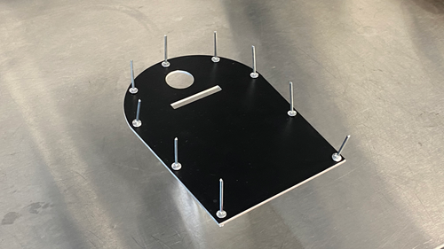 Bonnet Catch Reinforcement Plate Kit | Type 116 Motorsport