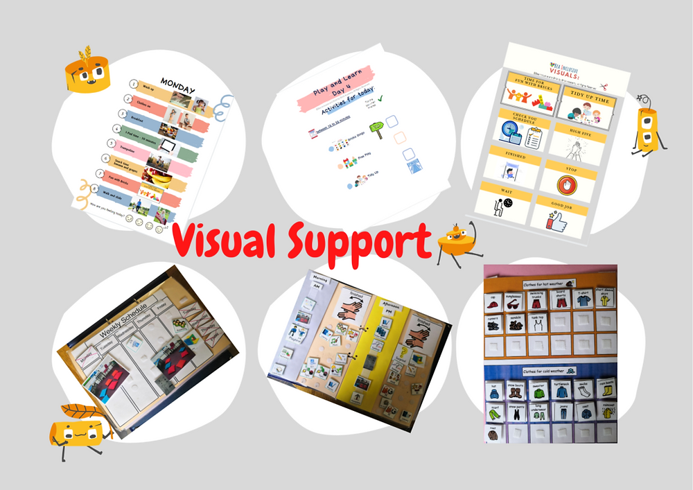 Visual Support. Supporting children.