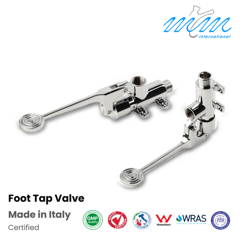 "MCM" ก็อกน้ำเท้าเหยียบ Foots Tap Valve | Valve MTE