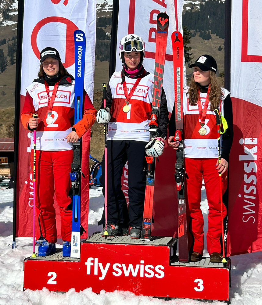 Junioren Schweizermeisterschaft Riesenslalom 2024 les Diablerets