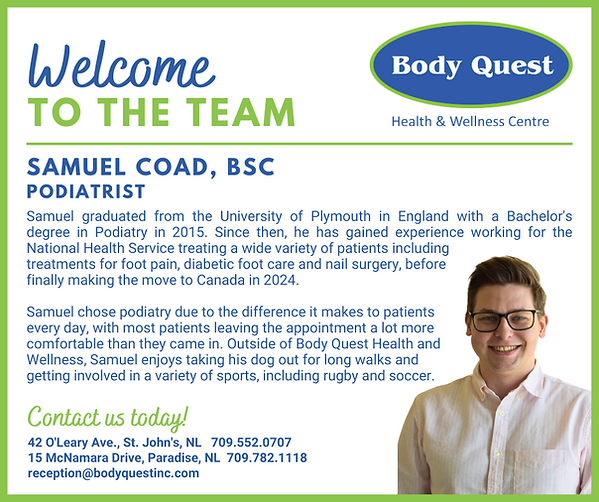 Body Quest Health and Wellness Centre | Our Team