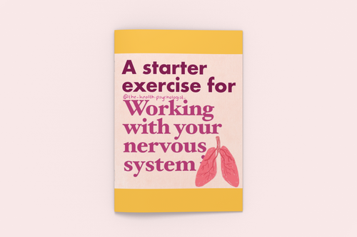 An introductory exercise to working with your nervous system | Health ...