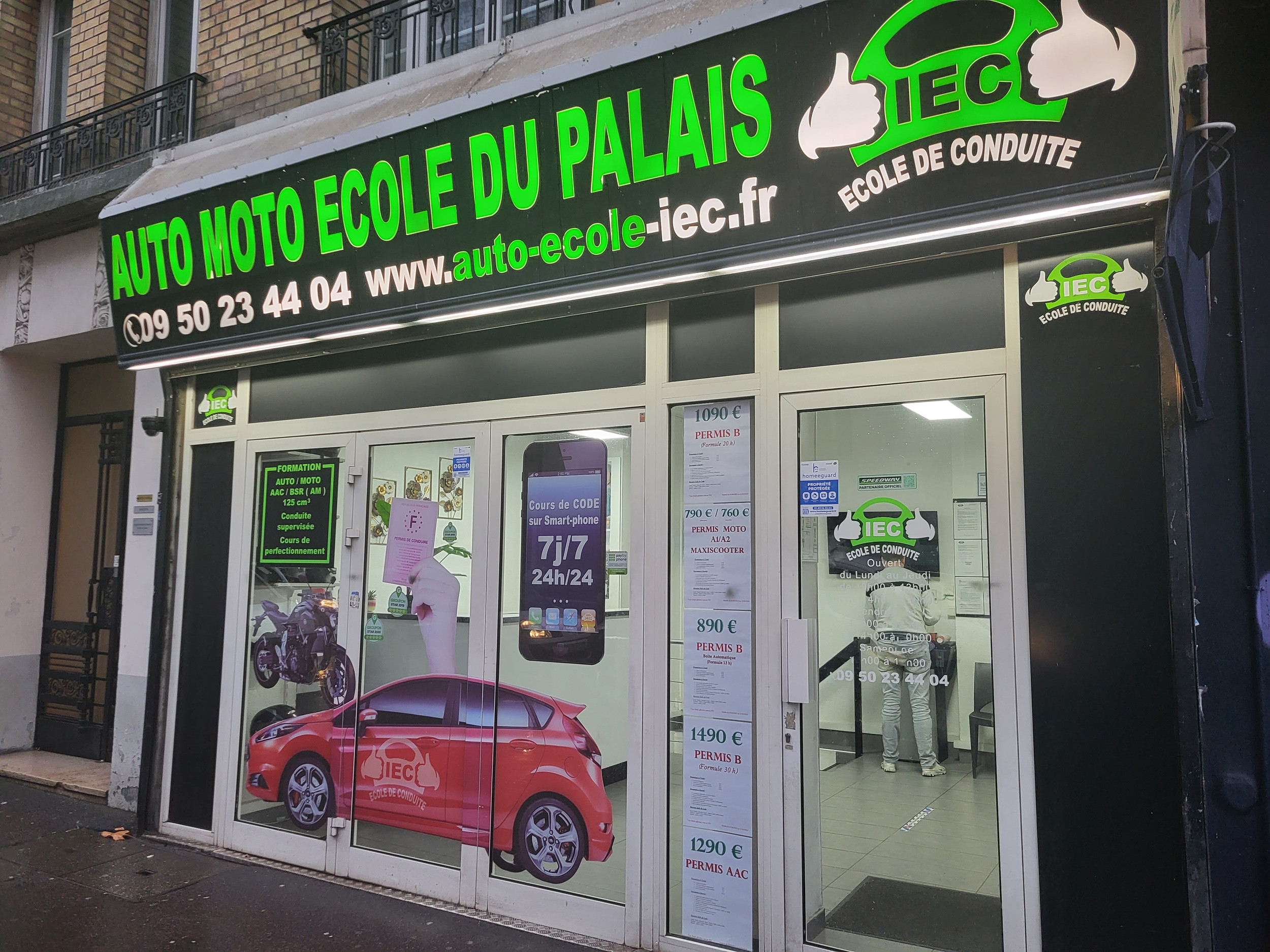 Auto Ecole du Palais IEC | permis am formation 125 | 2 Boulevard Jean ...