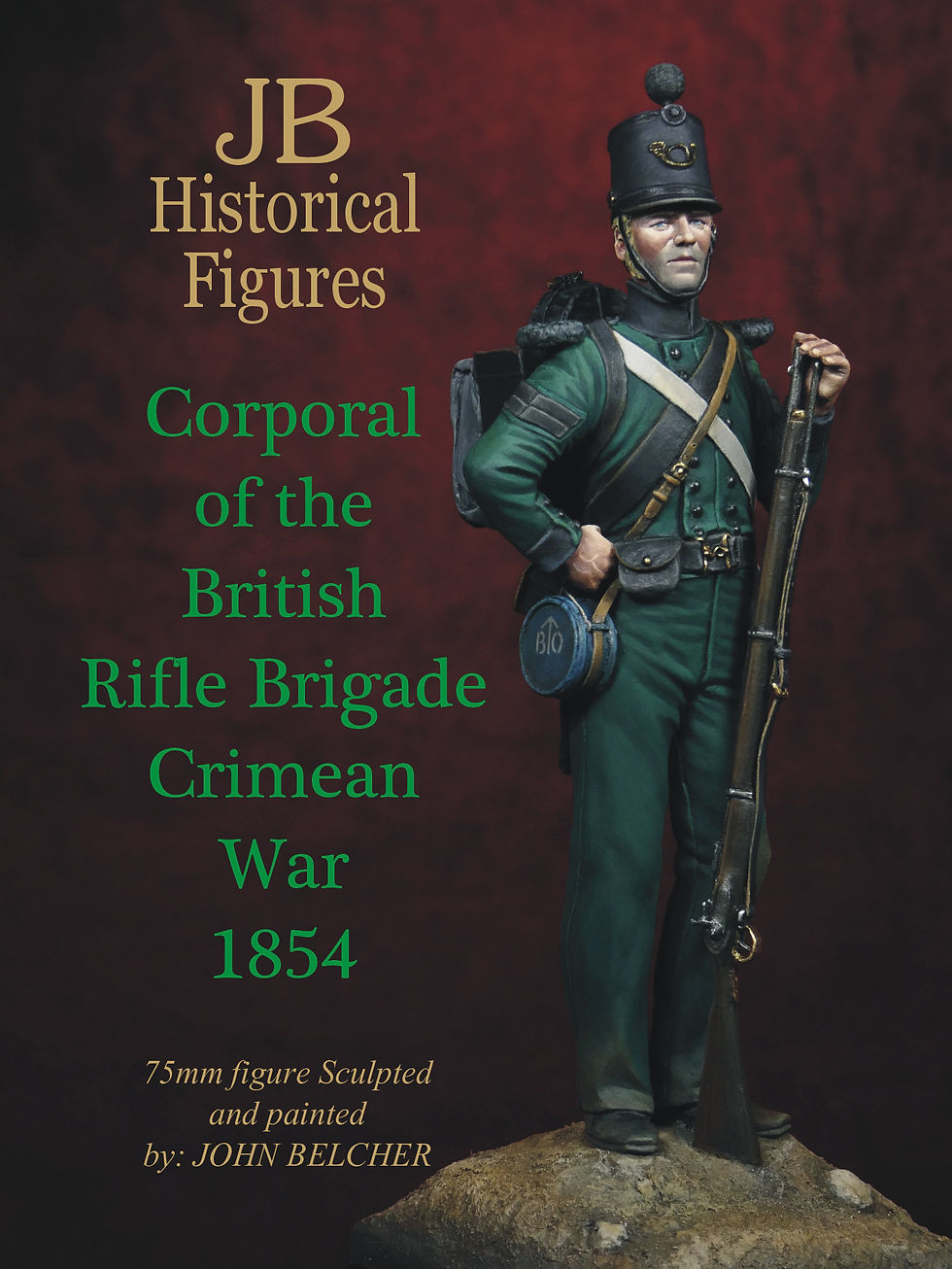 JB02 75mm Cpl British Rifle Brigade 1854 | CGS MILITARY FIGURES