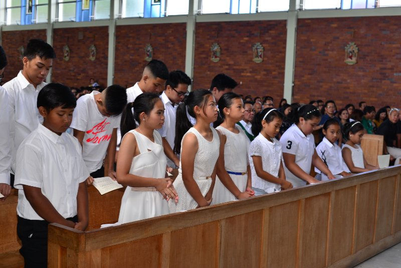 New Members of the Altar Servers Ministry