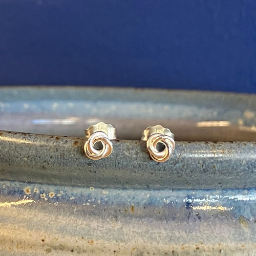Knot Studs - Interlinked Loops | ToriFoster Jewellery