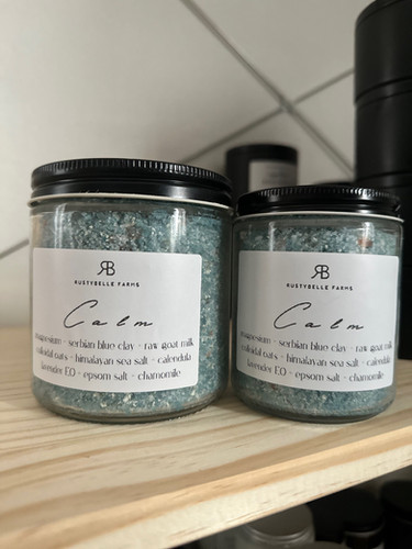 Calm • Bath Salts | Rustybelle Farms