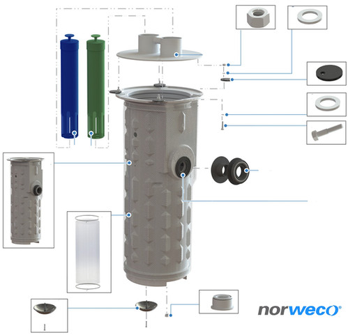 Norweco Filter Hardware | Roswell Concrete
