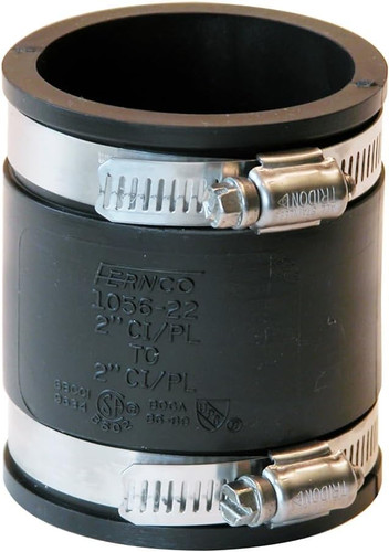 2" Fernco Rubber Couplings | Roswell Concrete