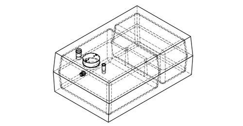 1830gal (8,340L) Holding Tank | Roswell Concrete